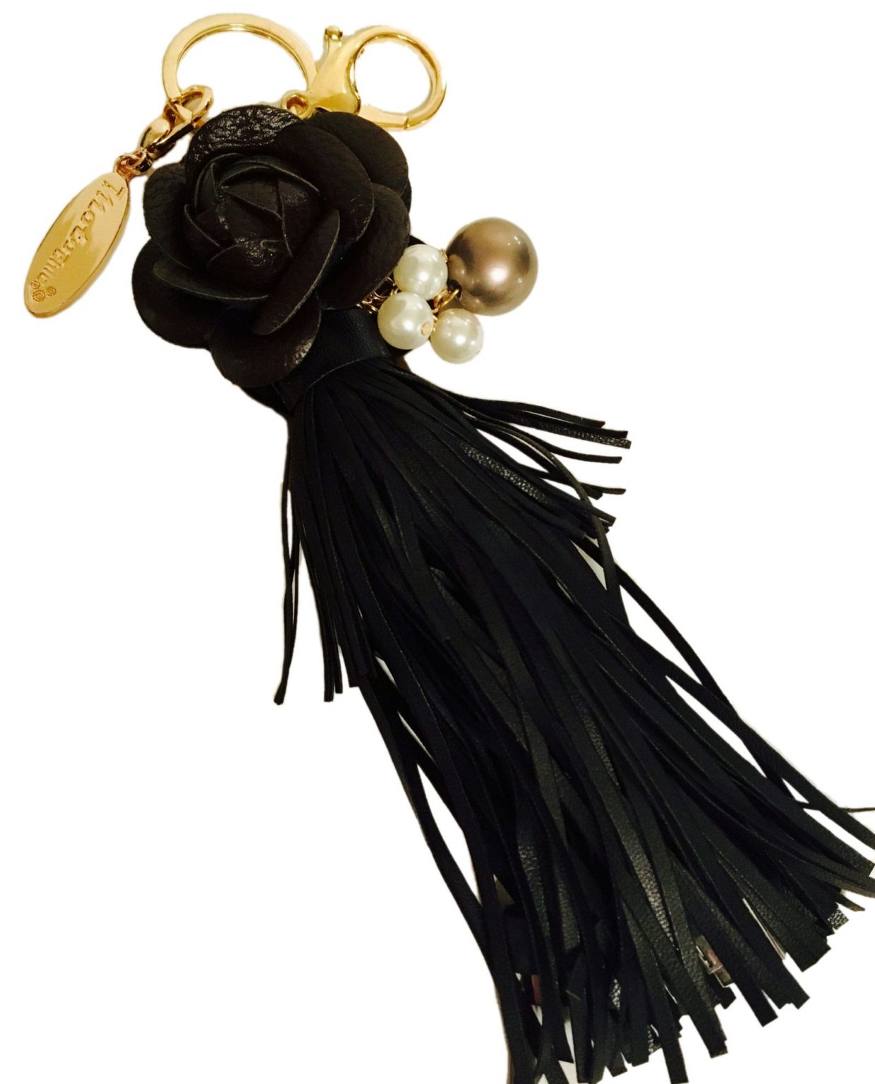 Rose Keychain with Charging Cords - MotoChic®